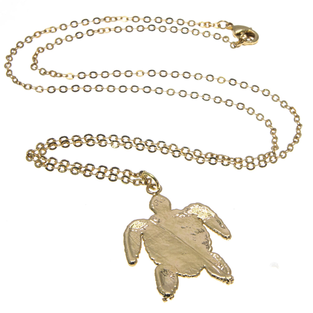 Gold Turtle Pendant – ROC Jewellery